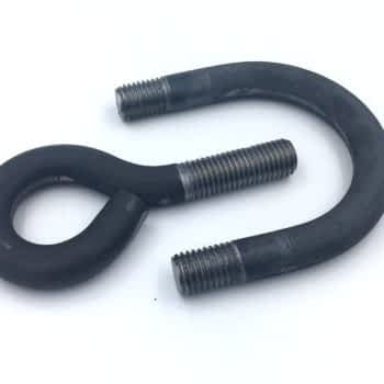 Custom Small Diameter U-Bolts - 4-40 X .75" Fully Threaded Round U ...